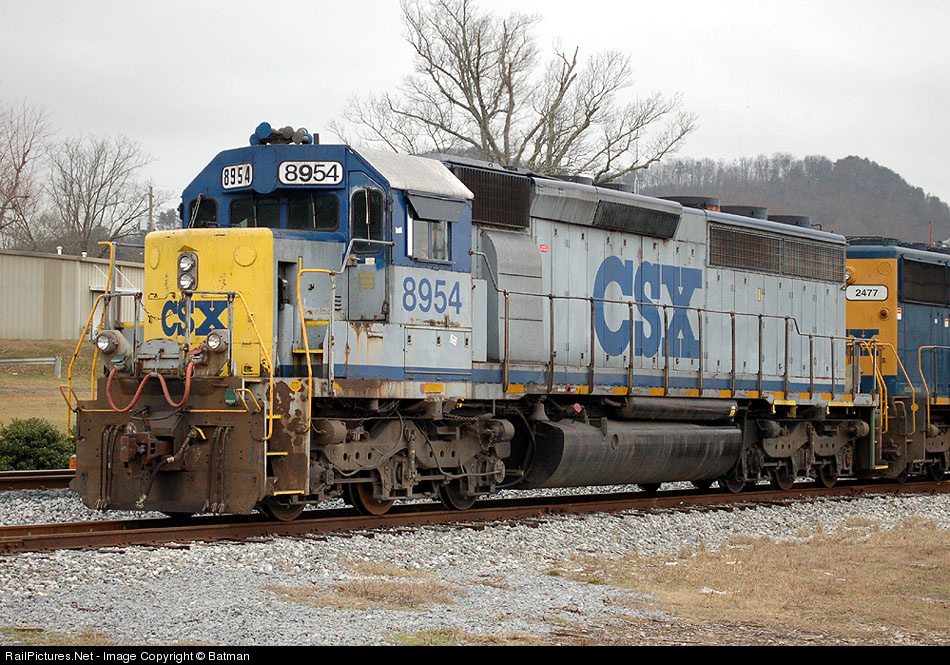 CSX SD45-2 #8954 rear | Very similar to my SP SD45-2 only li… | Flickr