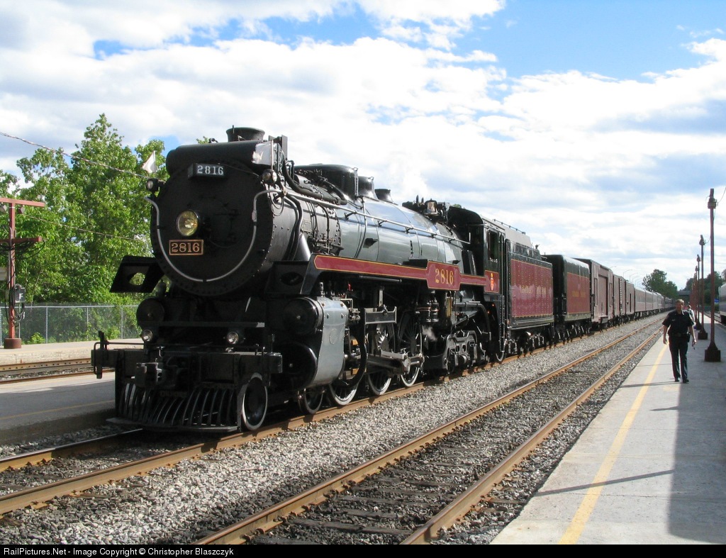 Canadian Pacific Steam Train