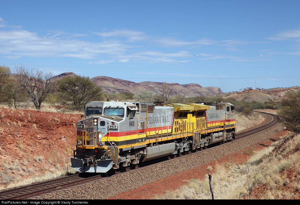 Pilbara Rail Map