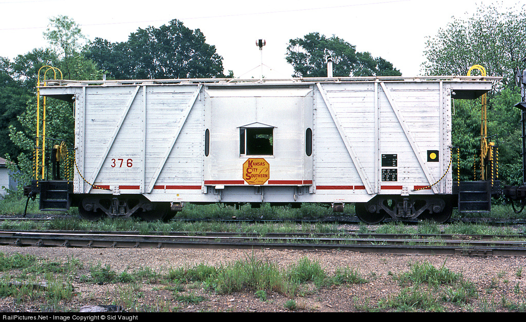 Kansas City Southern Railroad Caboose