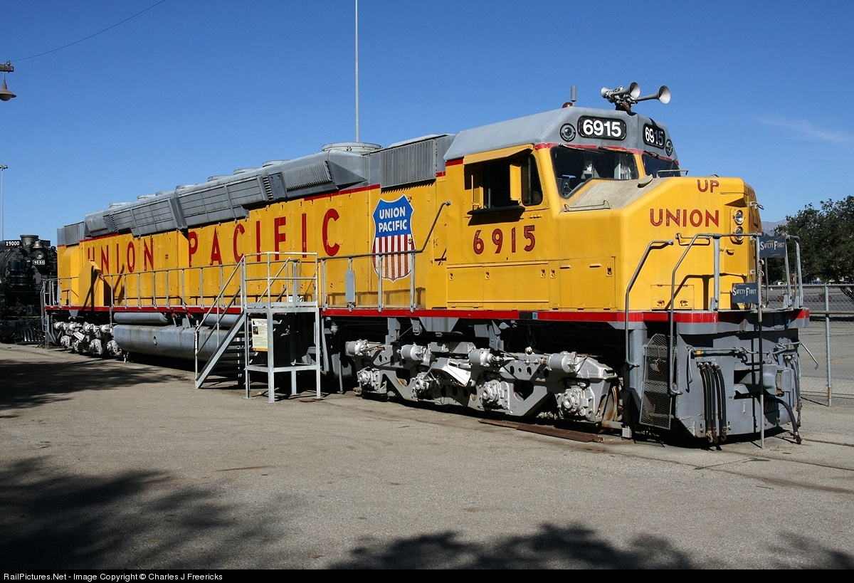 Union Pacific Centennial And Amtrak