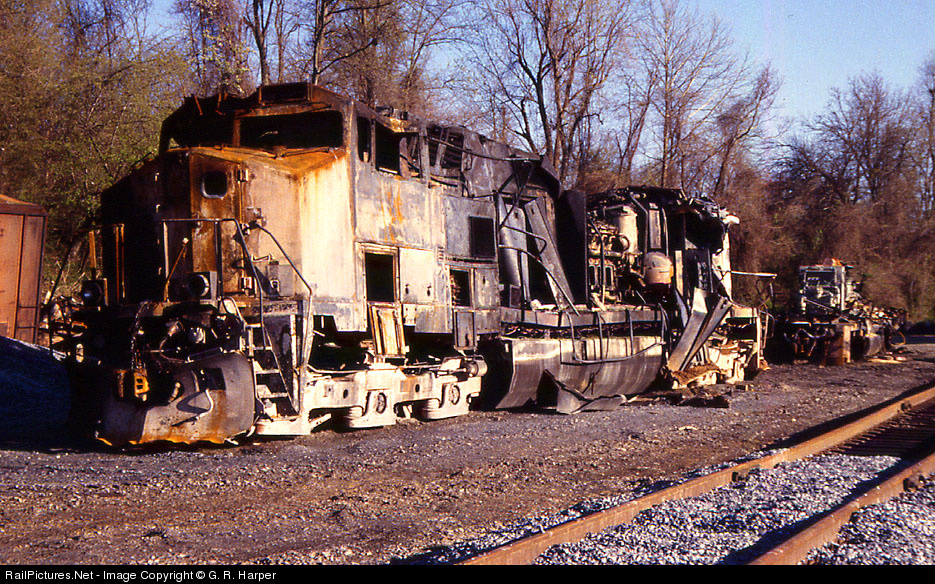 Norfolk Southern Wrecks Wreck Damaged NS SD33ECO 6220 Has Arrived At
