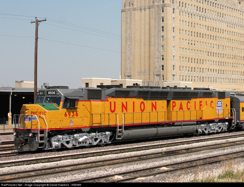 Union Pacific Centennial And Amtrak