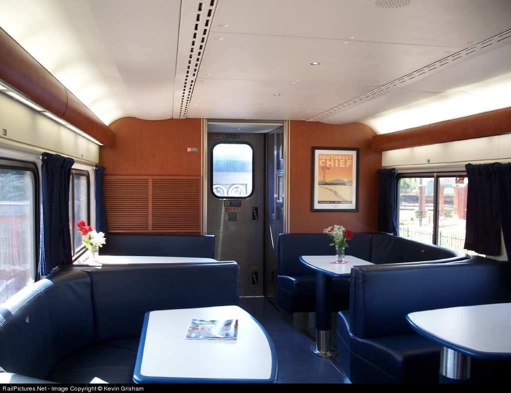 Amtrak Superliner Dining Car Layout