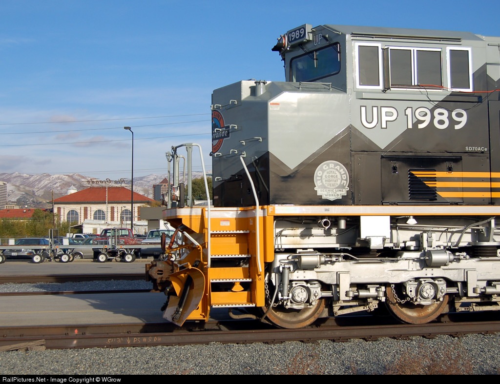 UP1989 on an Operation Life Saver Excursion stopped in Salt Lake back ...