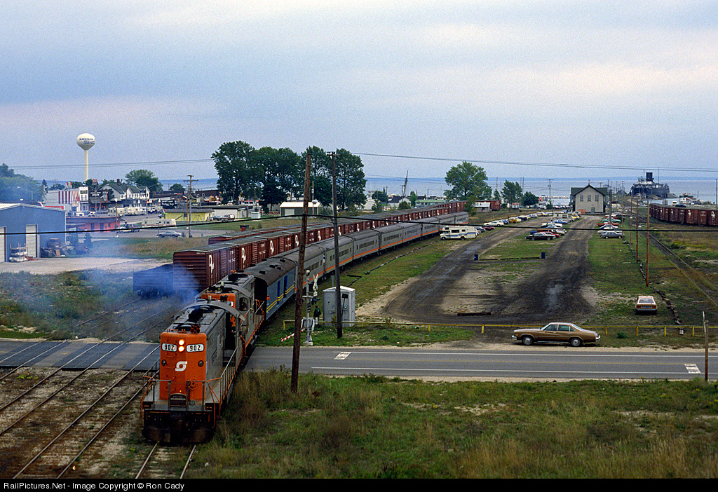 Michigan Railway Map