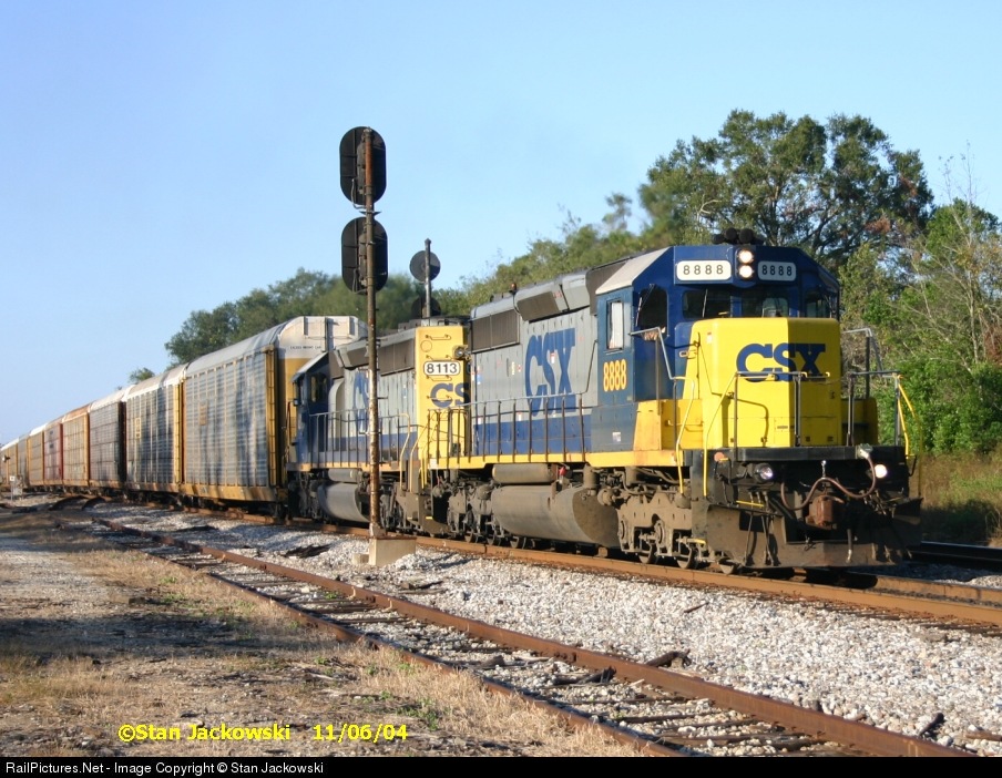 Csx Locomotive 8888