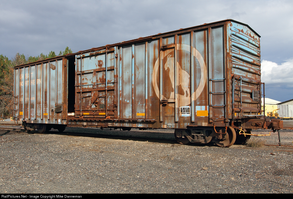 Great Northern Railroad Box Cars