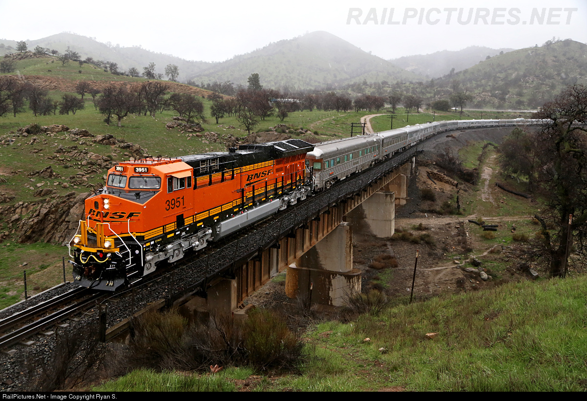 Bnsf Passenger Train