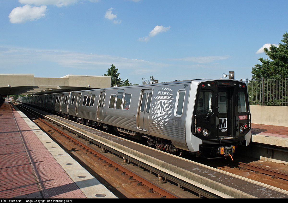 Wmata 7000 Kawasaki Rail Car