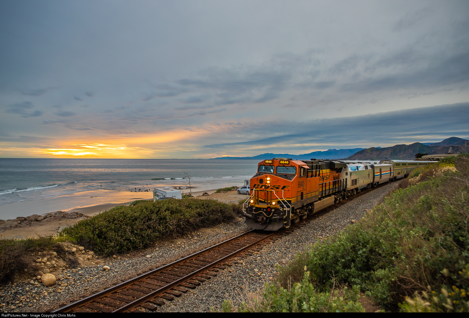 Bnsf Passenger Train