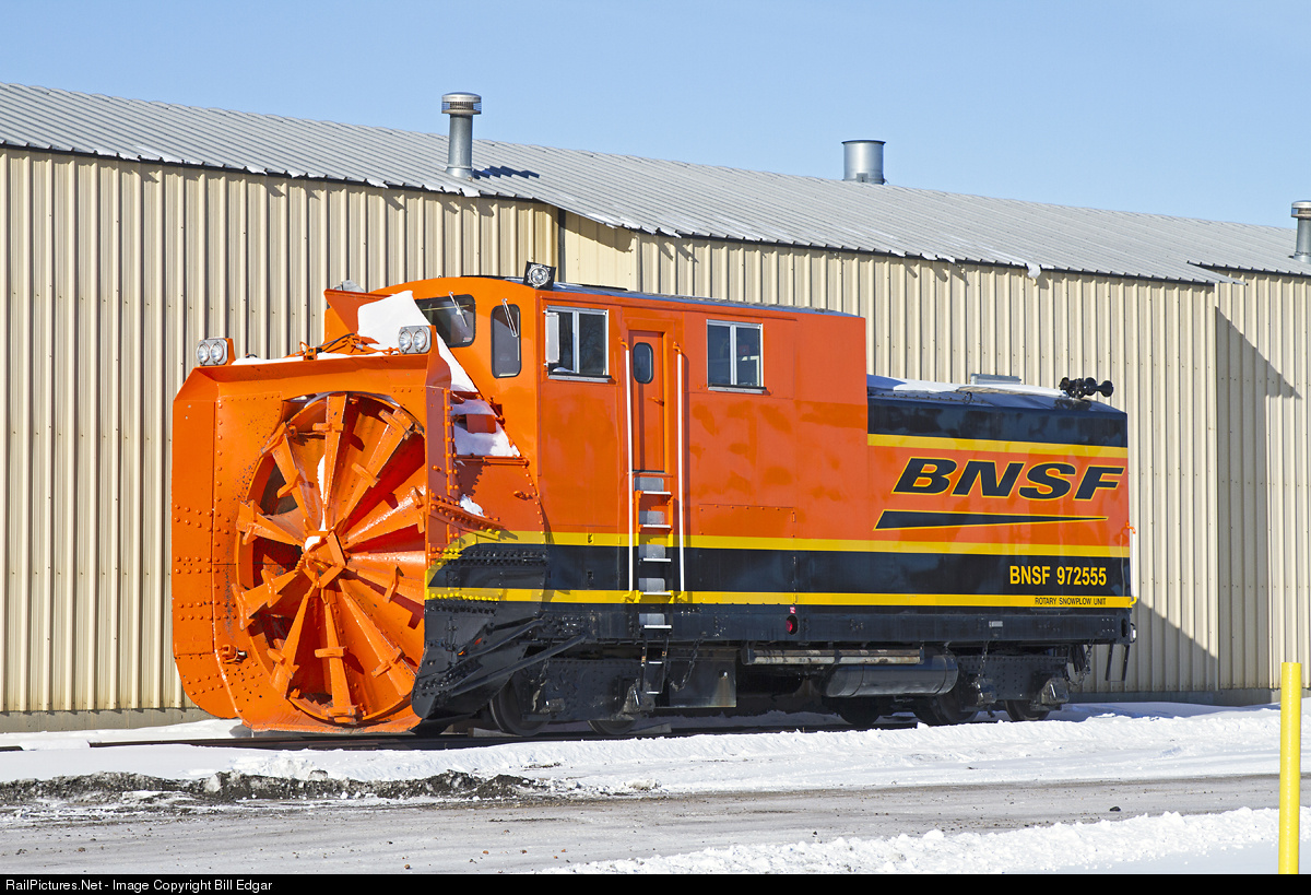 Rotary Snow Plow Train